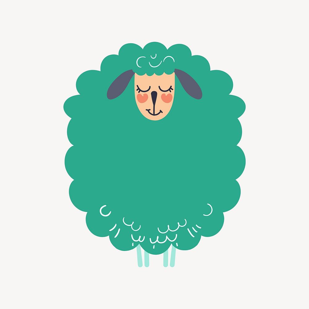 Cute sheep sticky notes illustration | Free Photo Illustration - rawpixel
