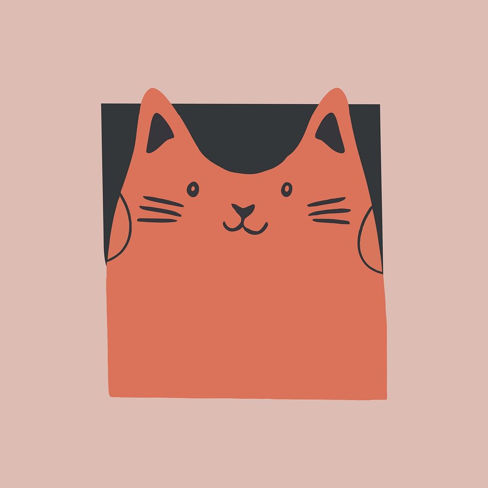 Cute cat sticky notes illustration | Free Photo Illustration - rawpixel