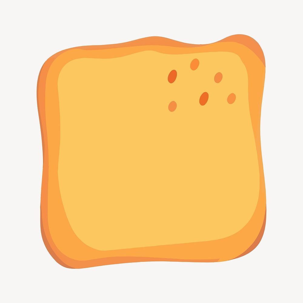 Cute bread sticky notes illustration | Free Vector - rawpixel