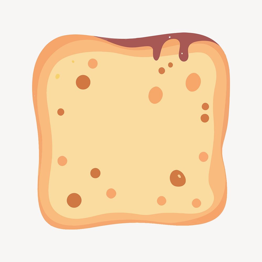 Cute bread sticky notes illustration | Free Vector - rawpixel