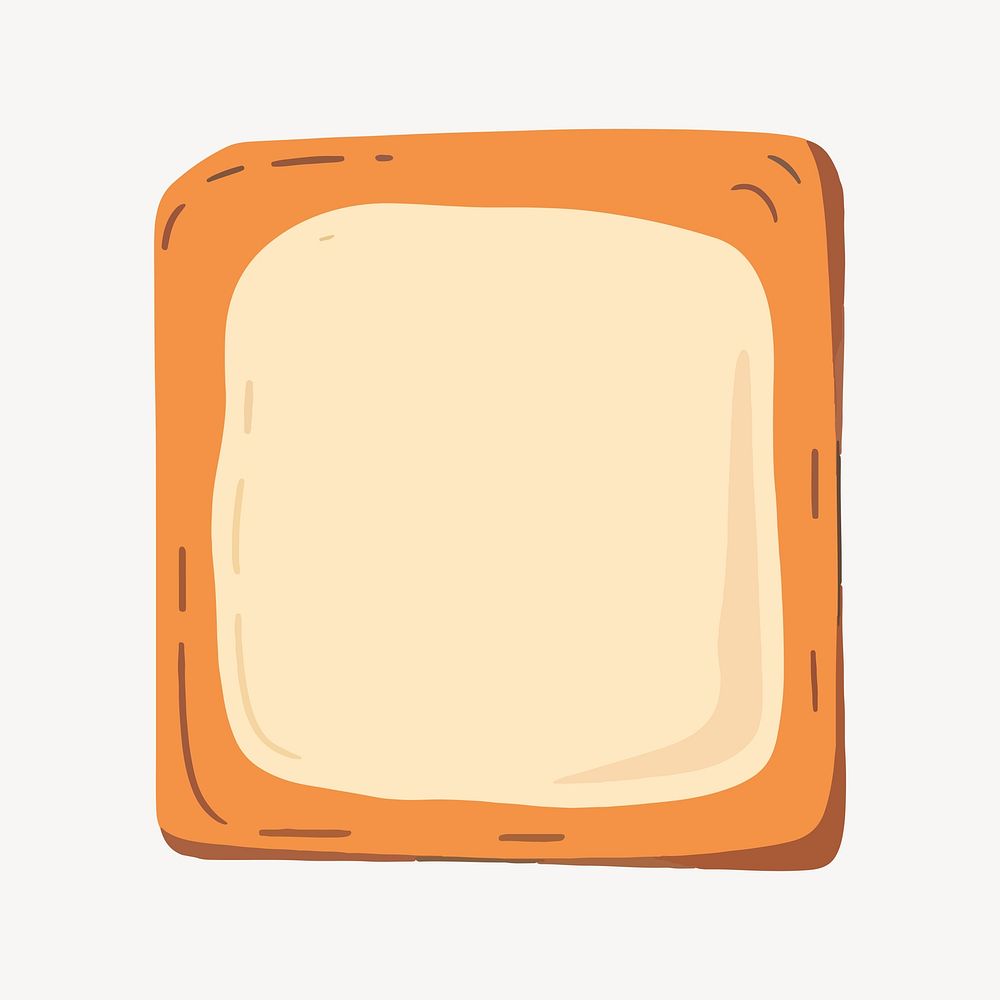 Cute bread sticky notes illustration | Free Vector - rawpixel