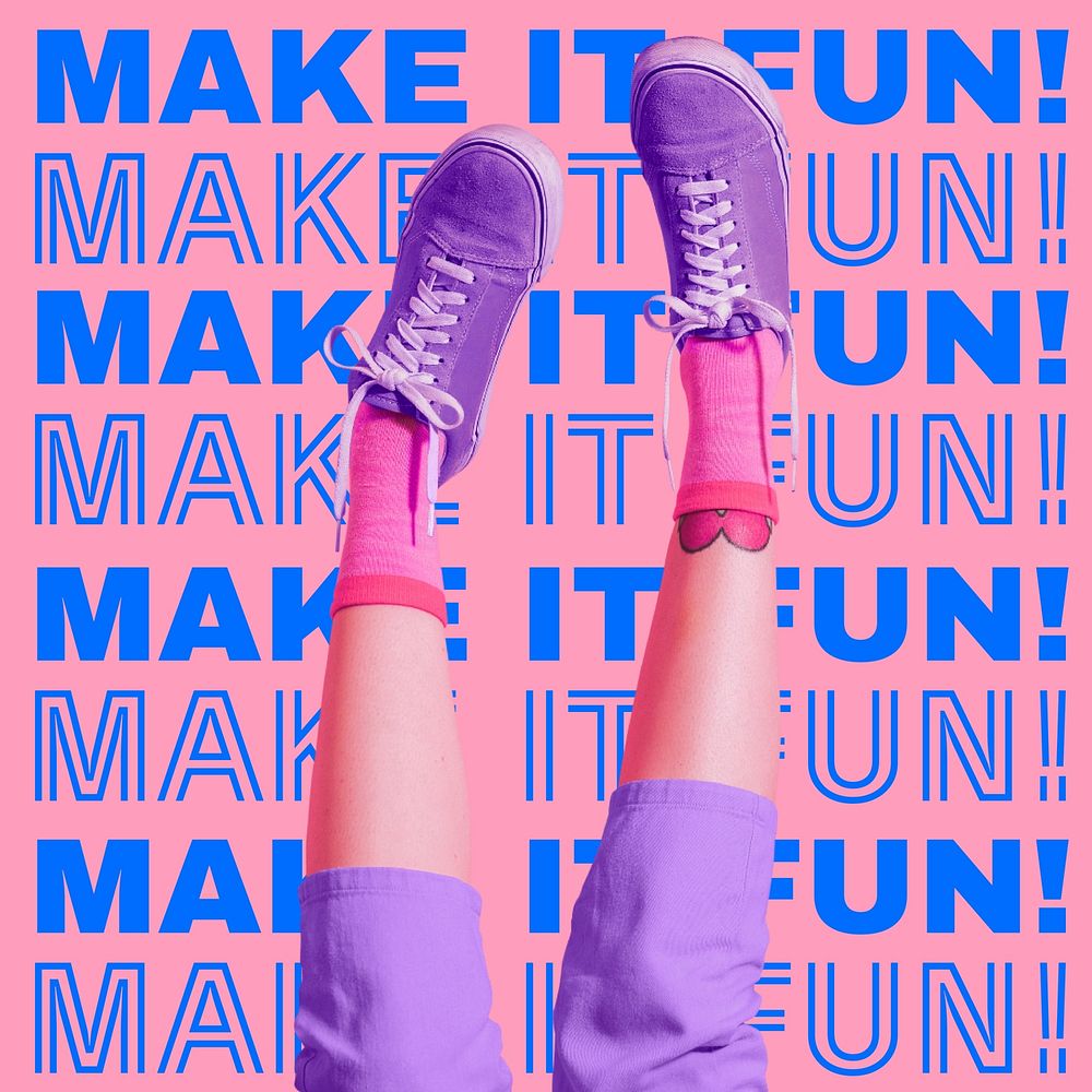 Funky pink Instagram post template | Premium Vector Template - rawpixel