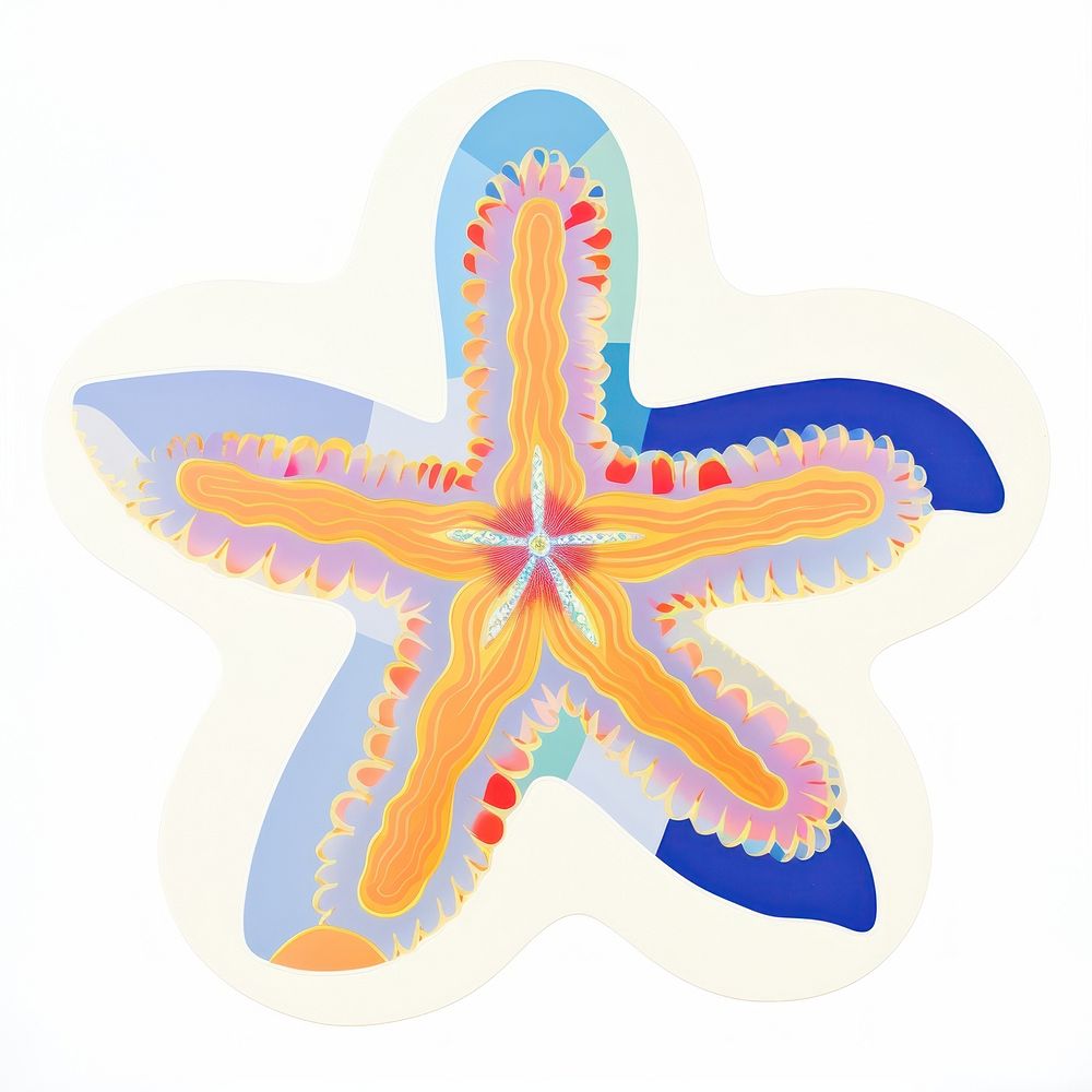 Colorful abstract starfish illustration | Free Photo Illustration ...
