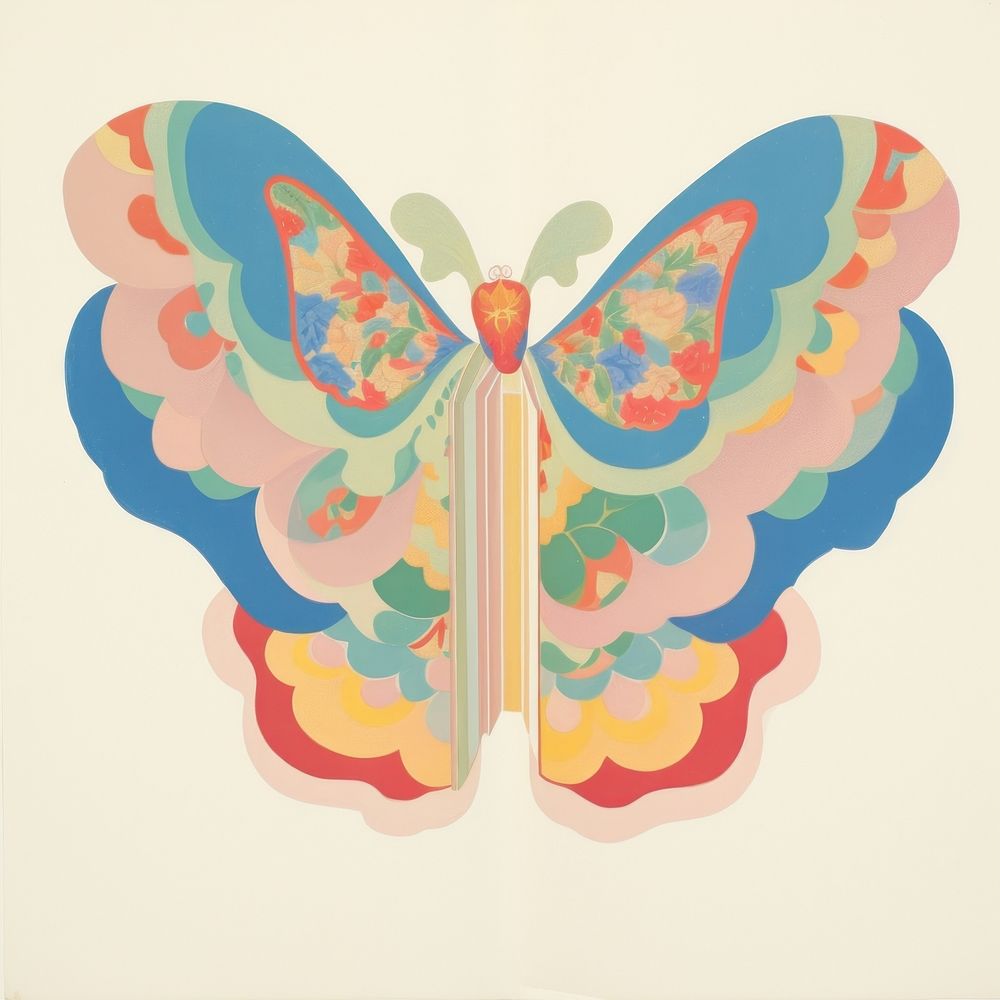 Colorful abstract butterfly illustration | Free Photo Illustration ...