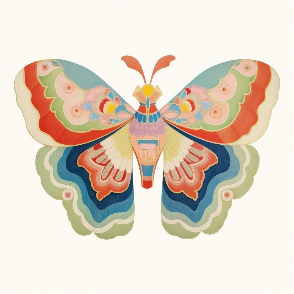 Colorful abstract butterfly illustration | Free Photo Illustration ...
