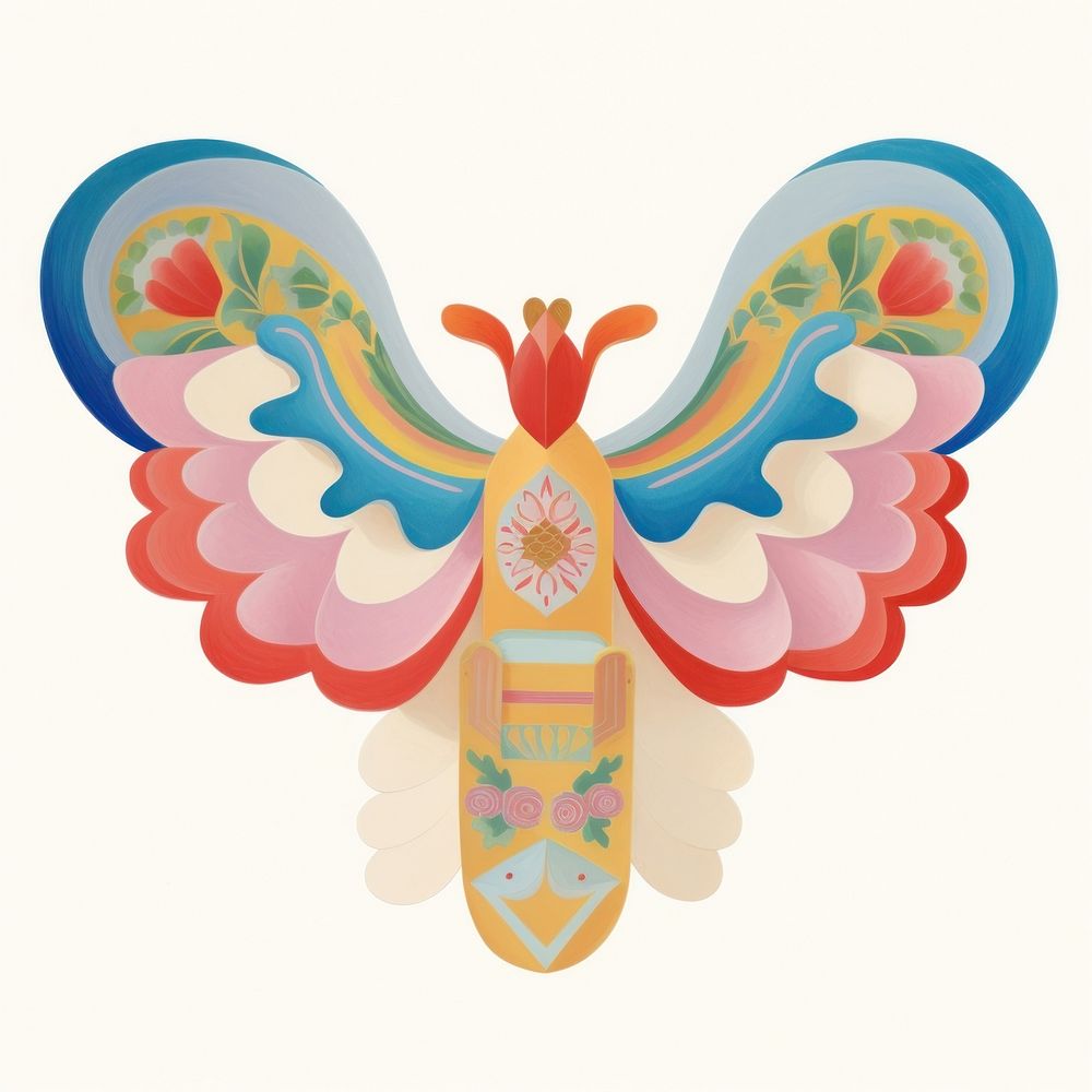 Colorful abstract butterfly illustration | Free Photo Illustration ...