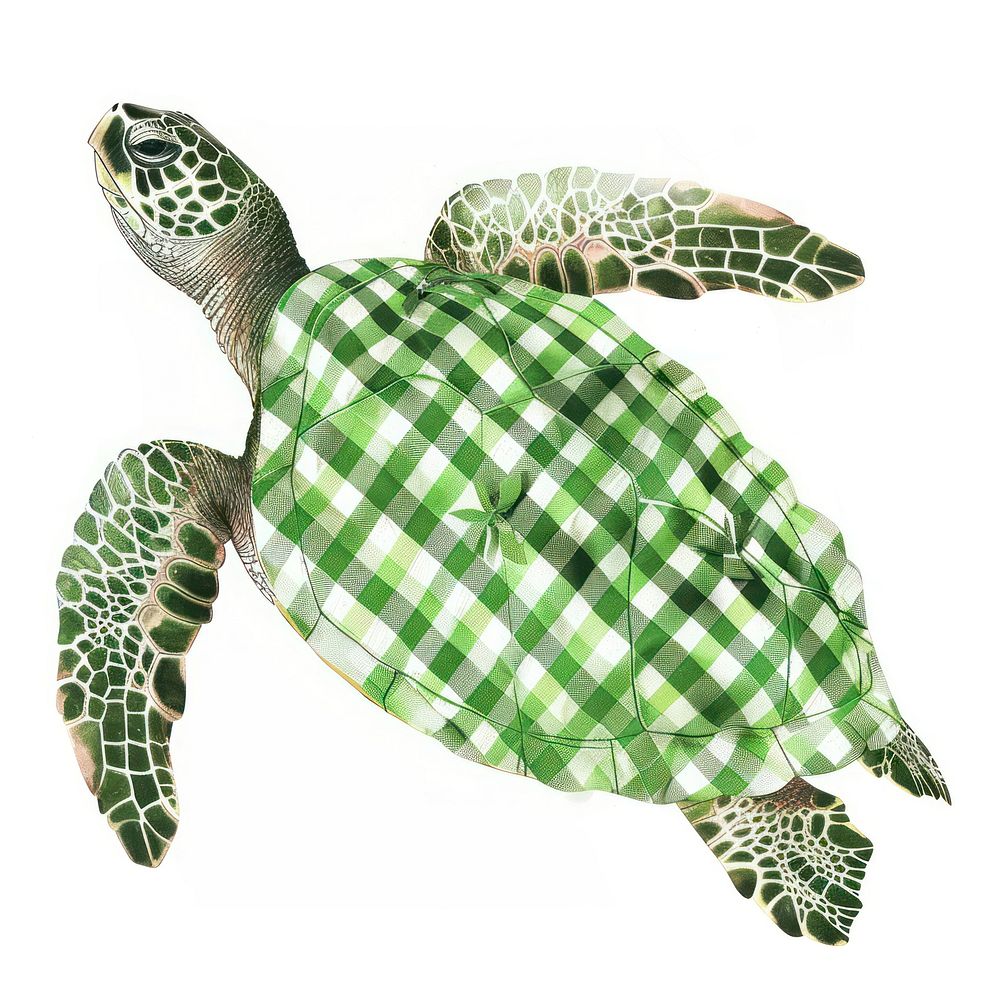 Turtle collage cutout tortoise reptile | Free Photo Illustration - rawpixel