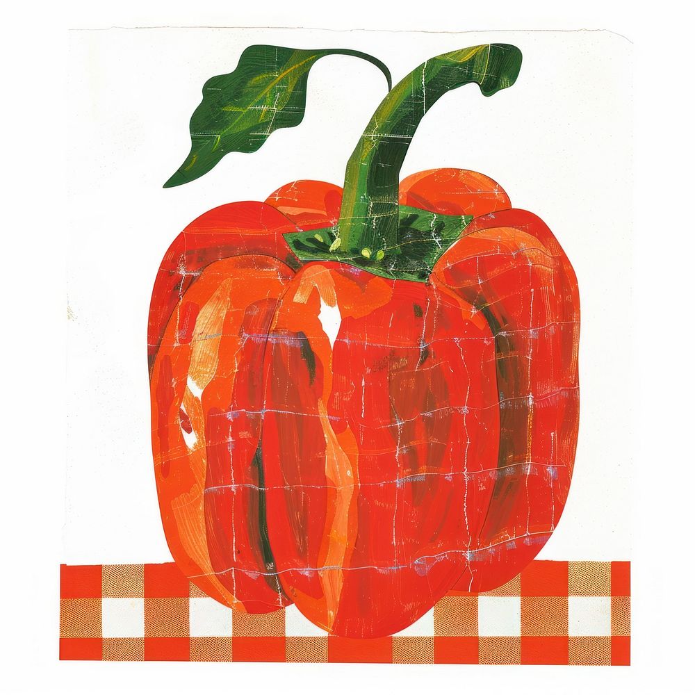 Capsicum collage cutout vegetable produce | Free Photo Illustration ...