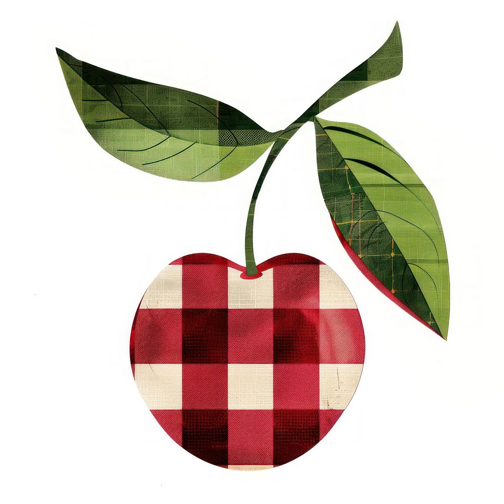 Cherry collage cutout produce plant | Free Photo Illustration - rawpixel
