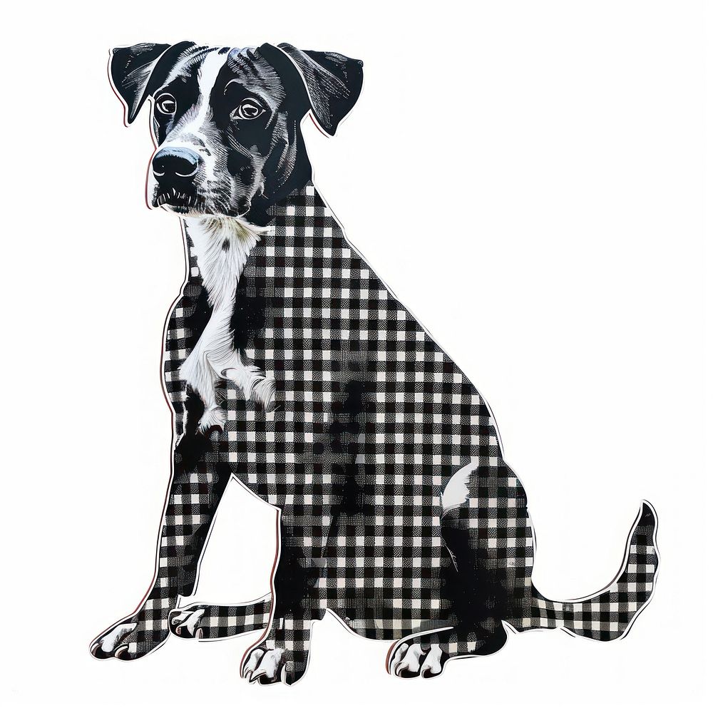 Dog collage cutout pointer animal | Free Photo Illustration - rawpixel
