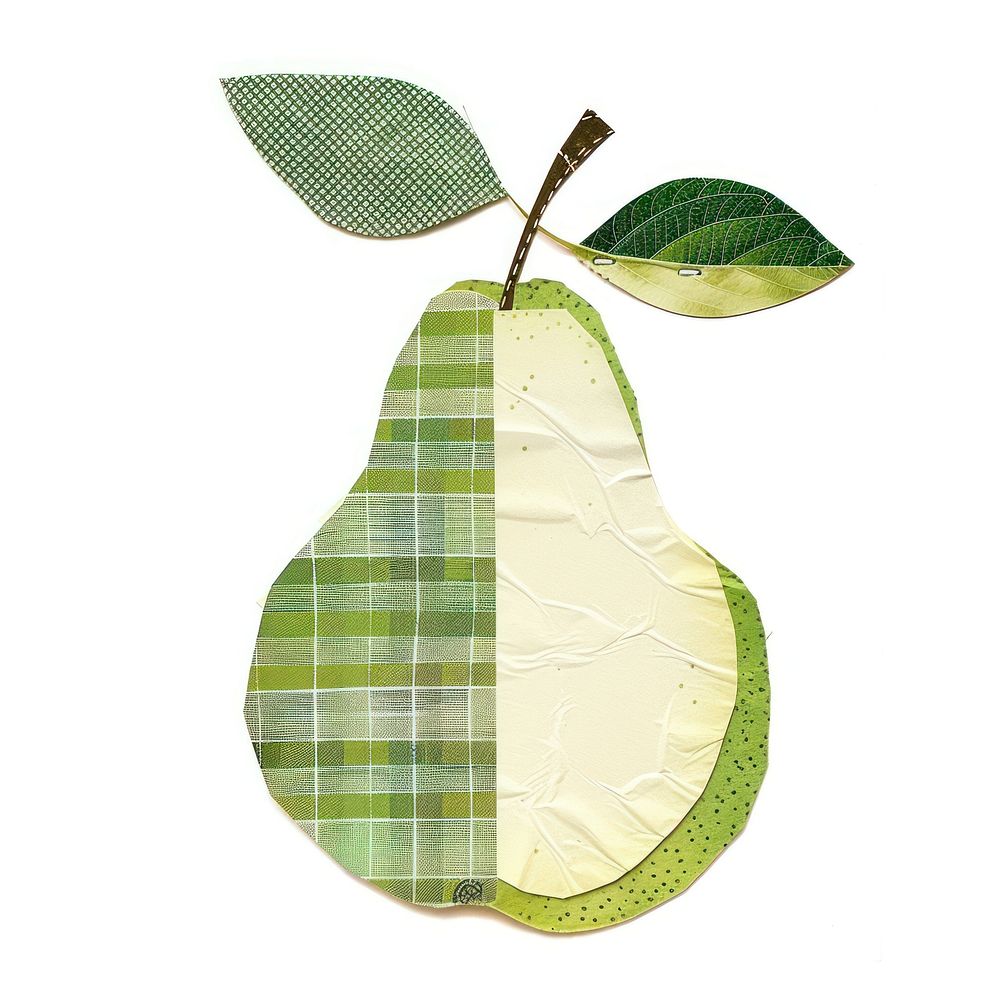Pear collage cutout produce animal | Free Photo Illustration - rawpixel