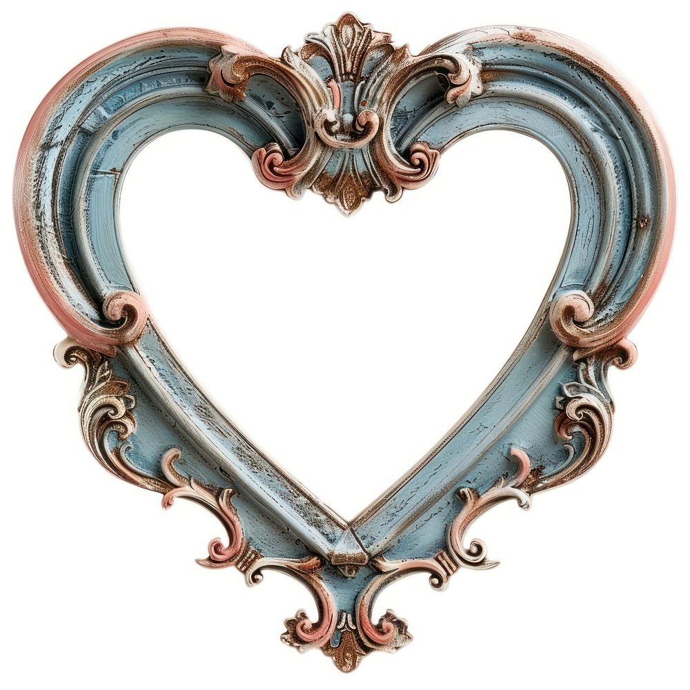 Vintage ornate heart frame | Free Photo - rawpixel