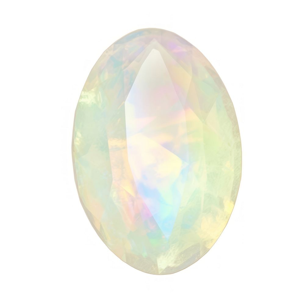 Iridescent oval opal gemstone | Free Photo - rawpixel