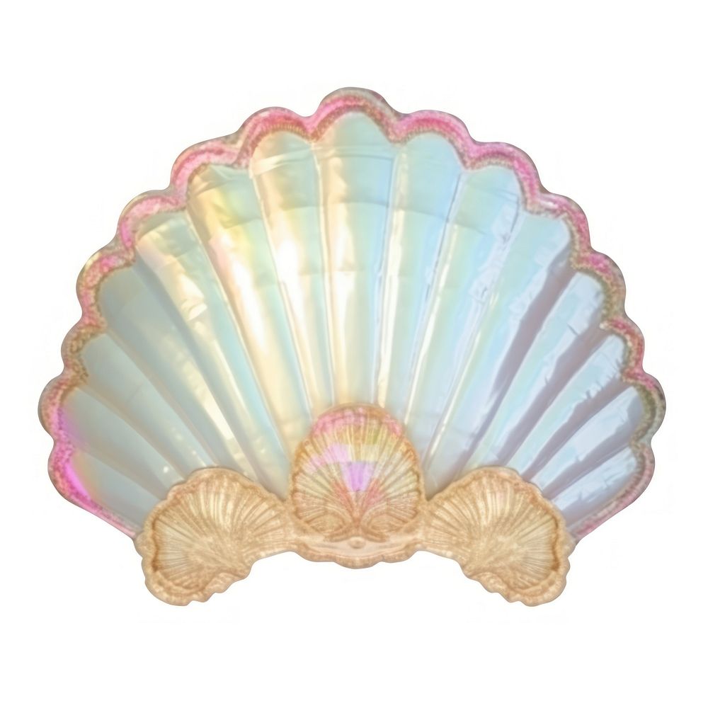 Elegant iridescent seashell fan | Free Photo - rawpixel