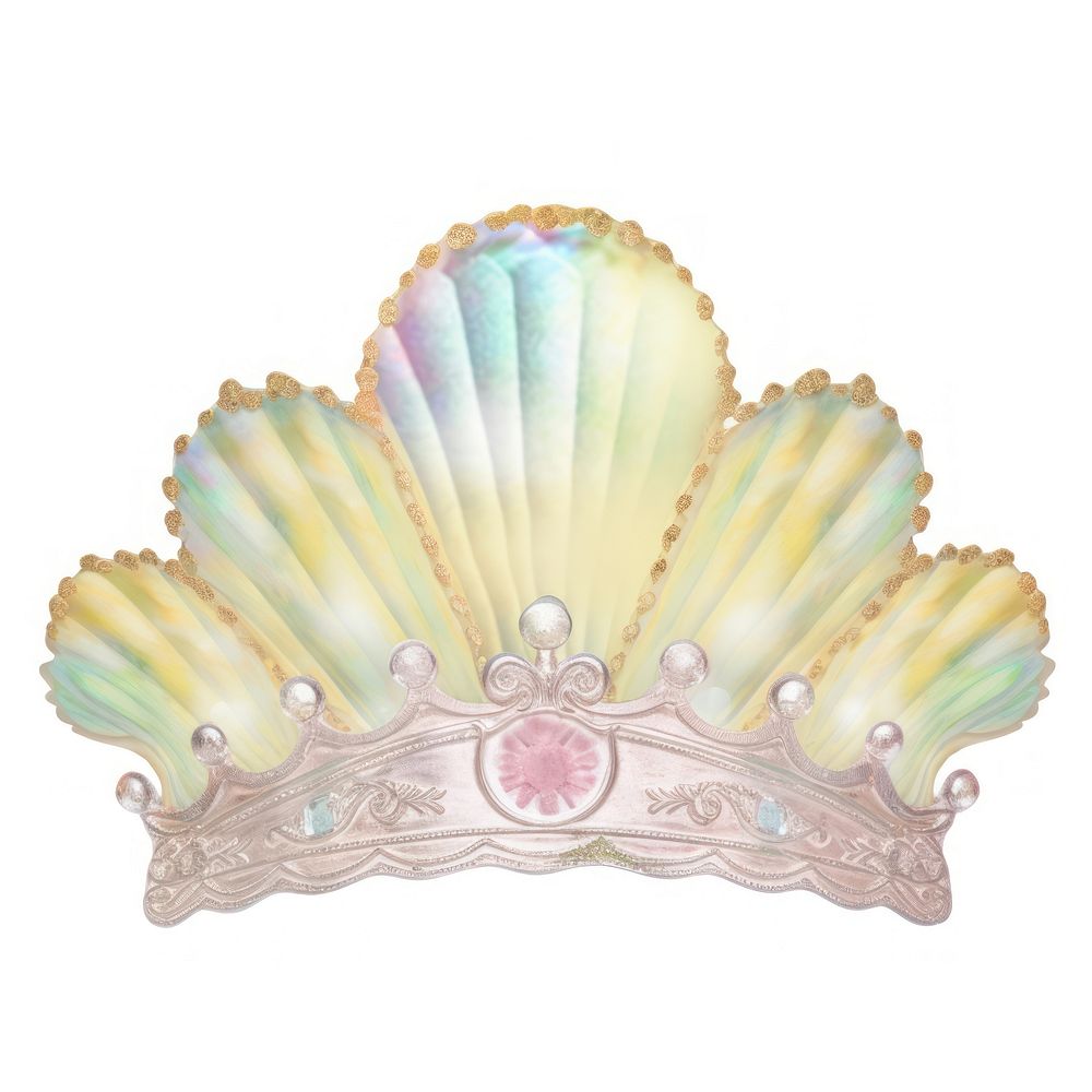 Elegant seashell princess tiara | Free Photo - rawpixel