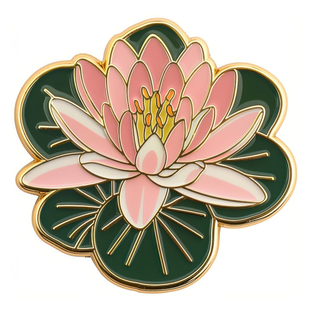 Elegant lotus flower pin | Free Photo - rawpixel