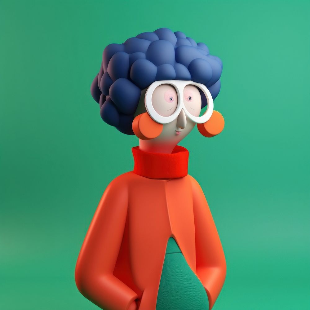 Colorful abstract character illustration | Free Photo Illustration ...