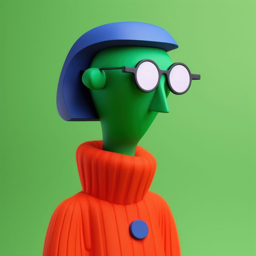 Colorful abstract character illustration | Free Photo Illustration ...