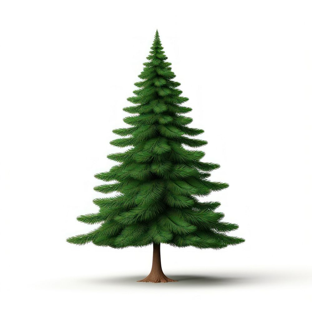 Realistic evergreen tree illustration | Free Photo Illustration - rawpixel