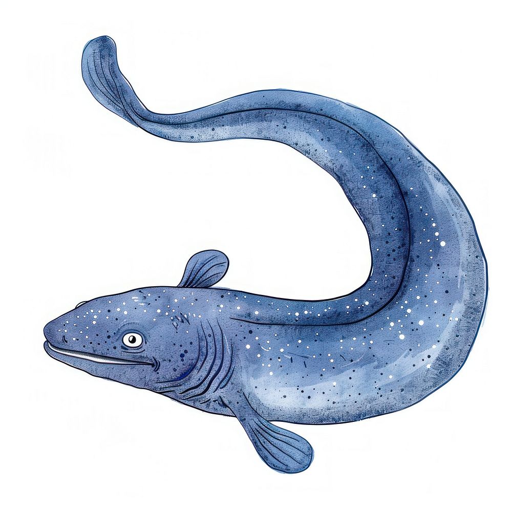 Eel fish eel animal shark | Free Photo Illustration - rawpixel