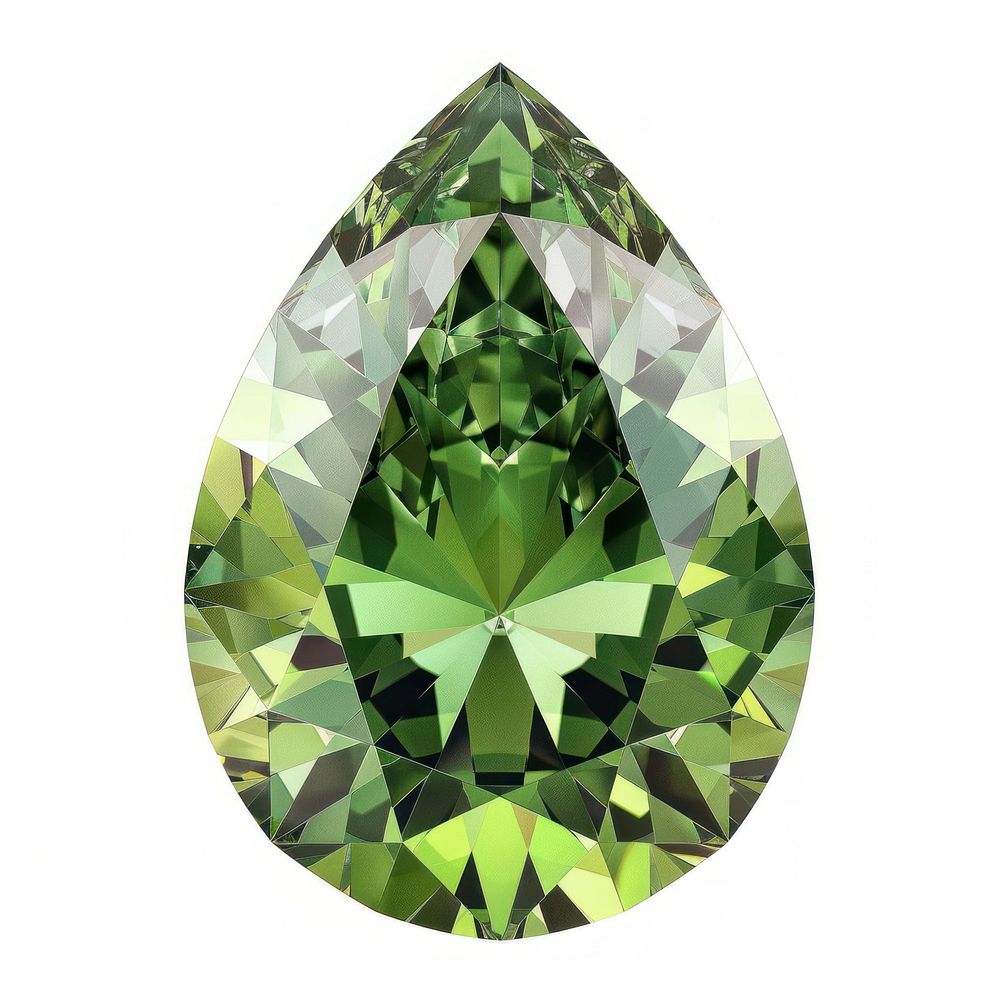 Elegant green pear-shaped gemstone | Free Photo - rawpixel