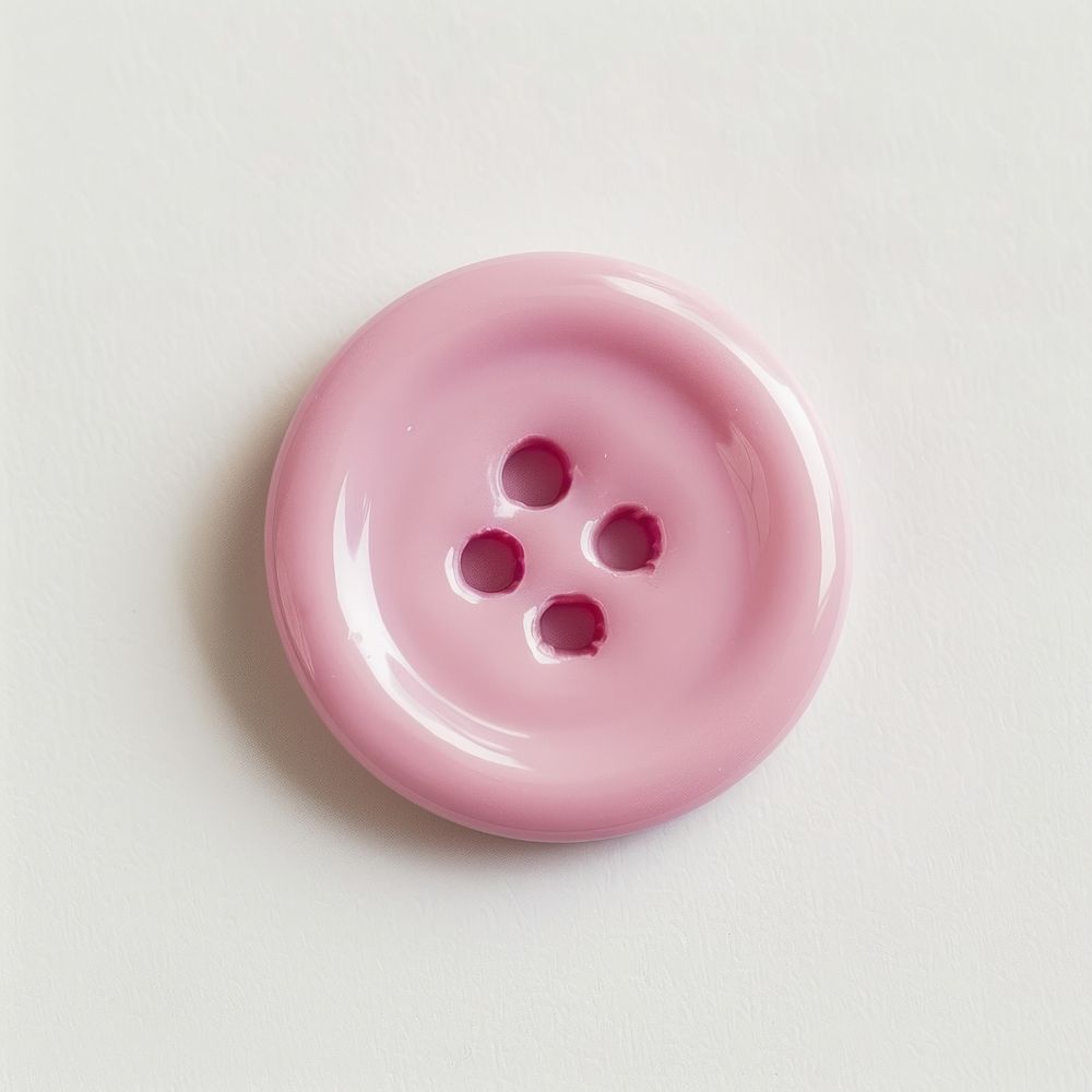 Glossy pink sewing button | Free Photo - rawpixel