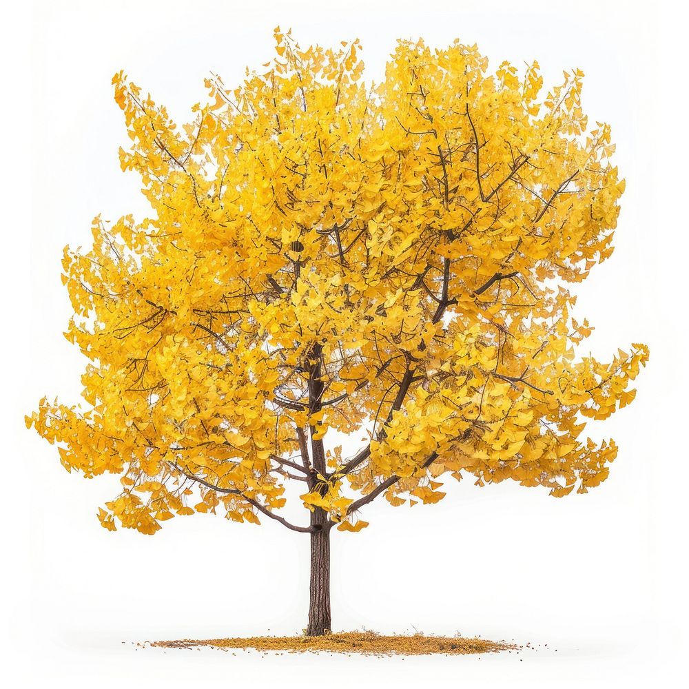 Vibrant autumn yellow tree | Free Photo - rawpixel