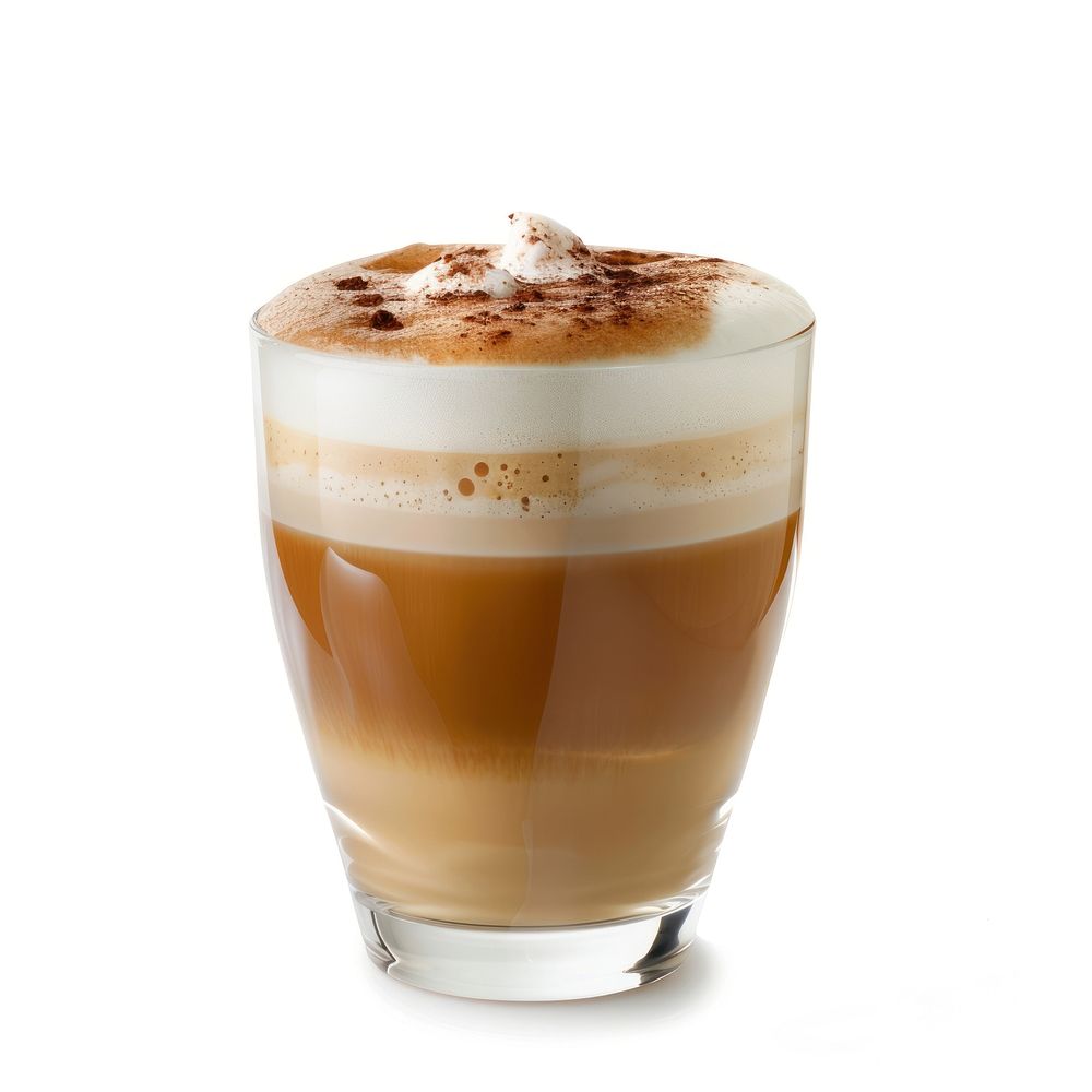 Creamy layered coffee beverage | Free Photo - rawpixel