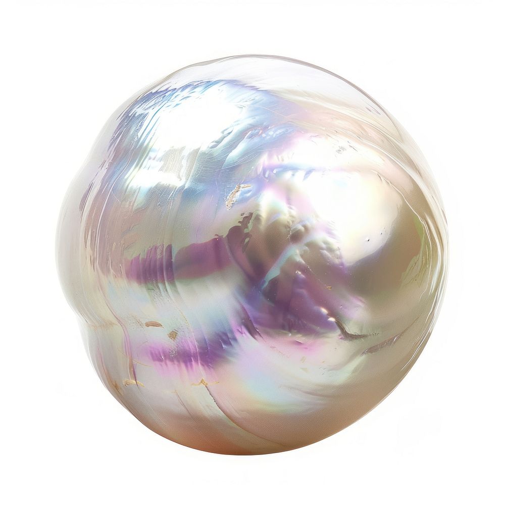 Lustrous iridescent natural pearl | Free Photo - rawpixel