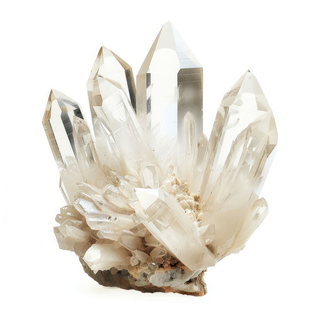 Clear quartz crystal cluster | Premium Photo - rawpixel