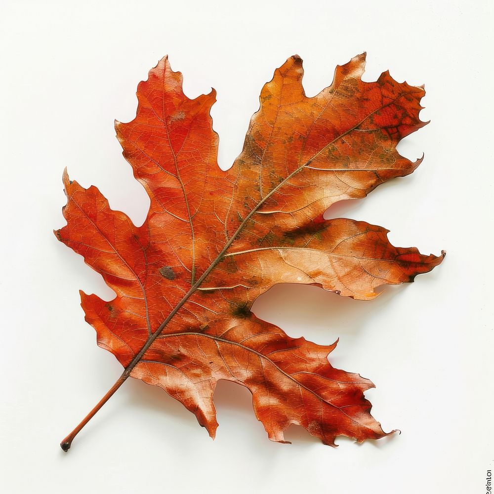 Vibrant autumn oak leaf image | Free Photo - rawpixel