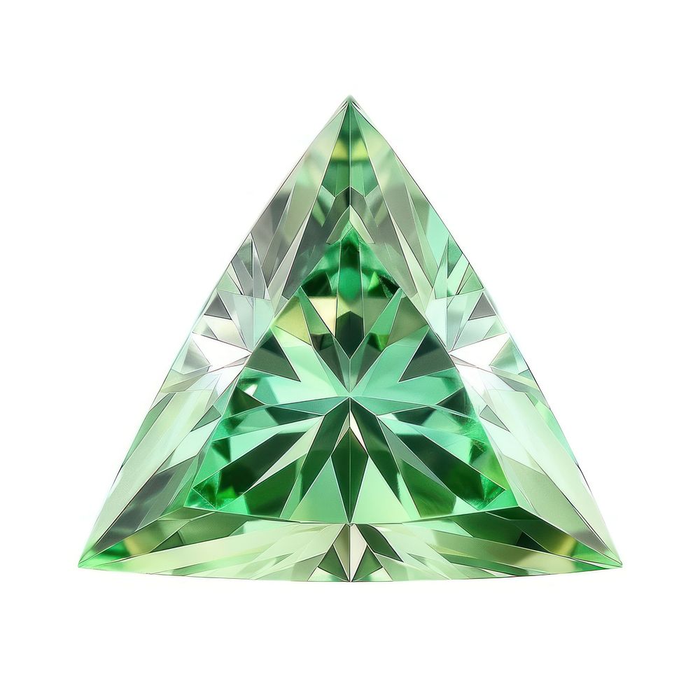 Triangular green gemstone brilliance | Free Photo - rawpixel