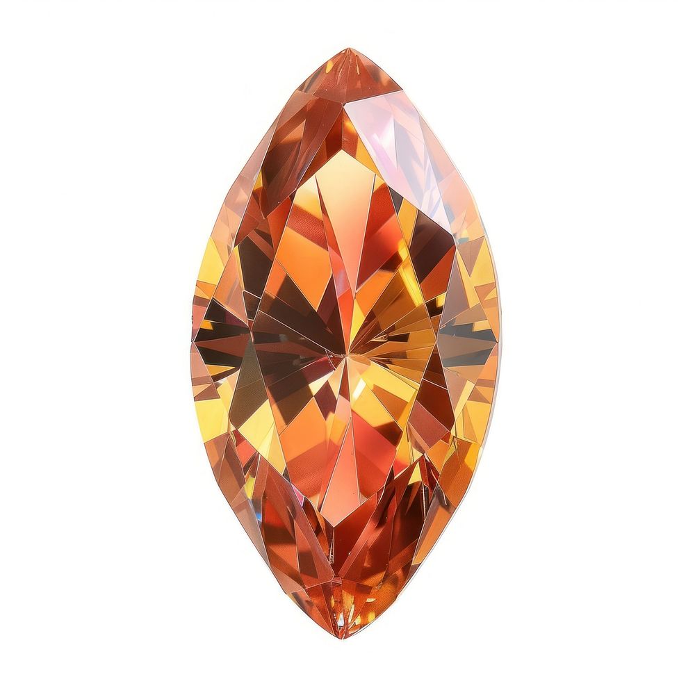 Elegant marquise-cut orange gemstone | Free Photo - rawpixel