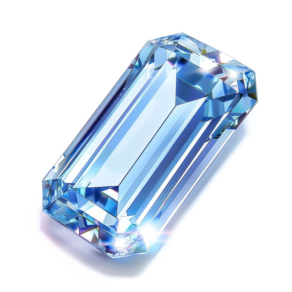 Radiant blue gemstone, faceted brilliance. | Free Photo - rawpixel