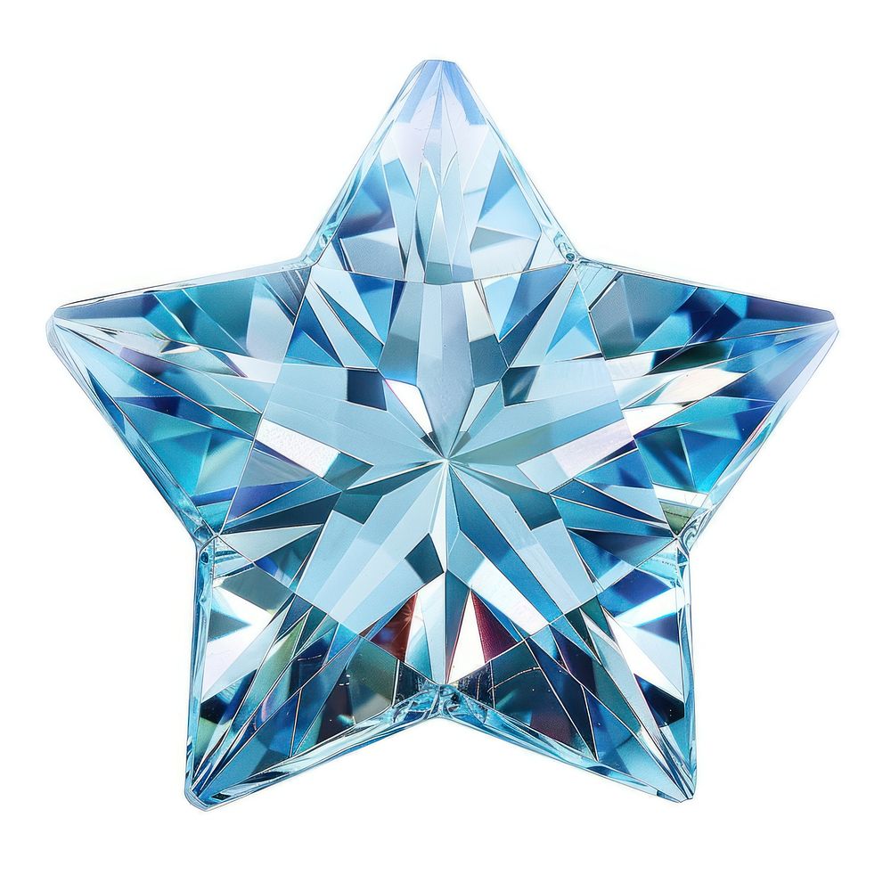 Shiny blue crystal star | Free Photo - rawpixel