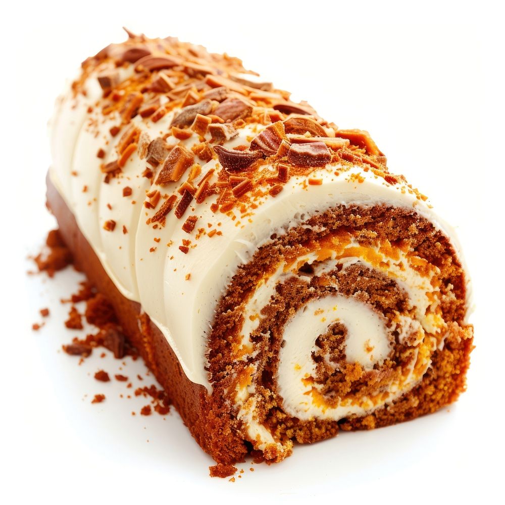 Delicious cream-filled cake roll | Free Photo - rawpixel