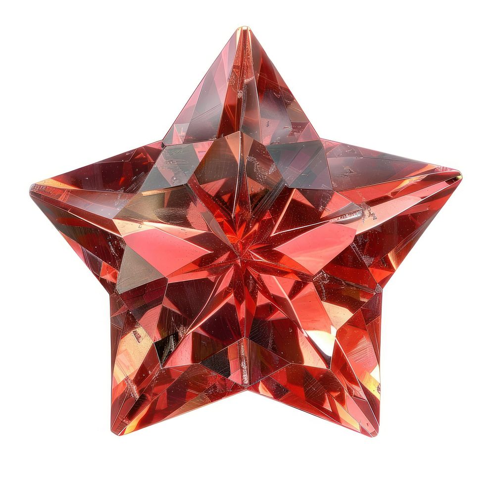 Red crystal star ornament | Free Photo - rawpixel