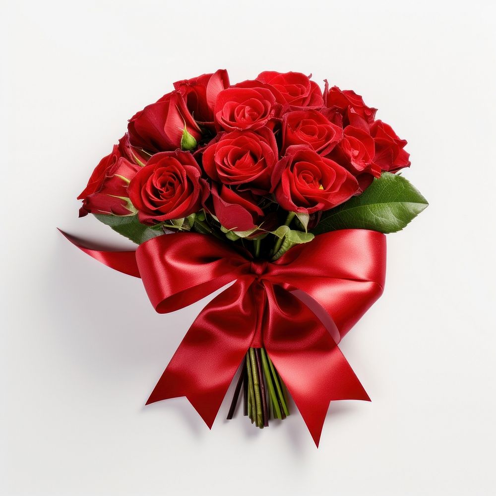 Elegant red rose bouquet gift | Free Photo - rawpixel