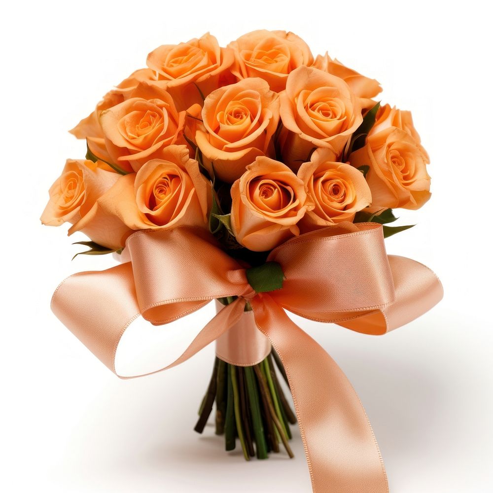 Elegant peach rose bouquet | Free Photo - rawpixel