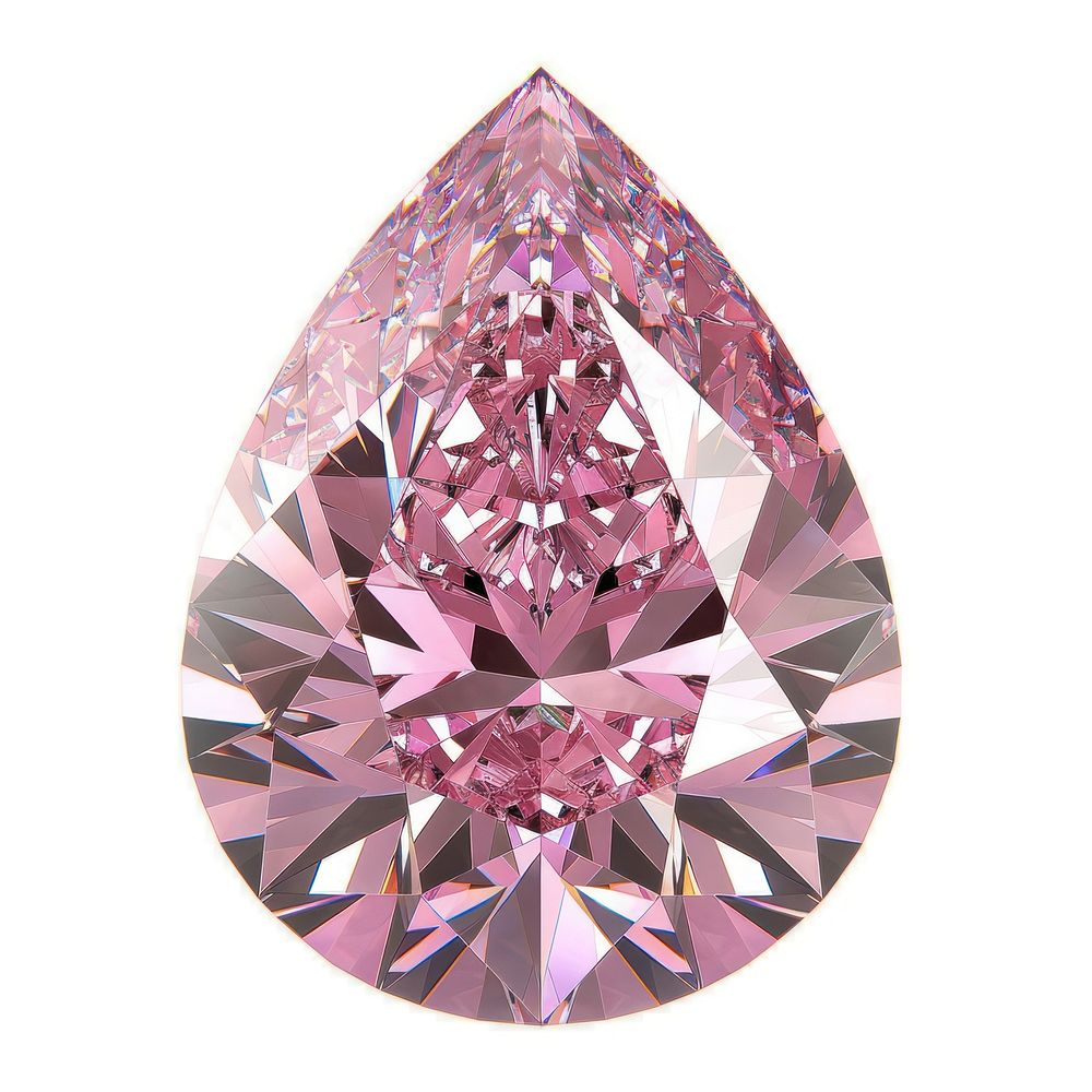 Exquisite pink pear-shaped diamond | Free Photo - rawpixel