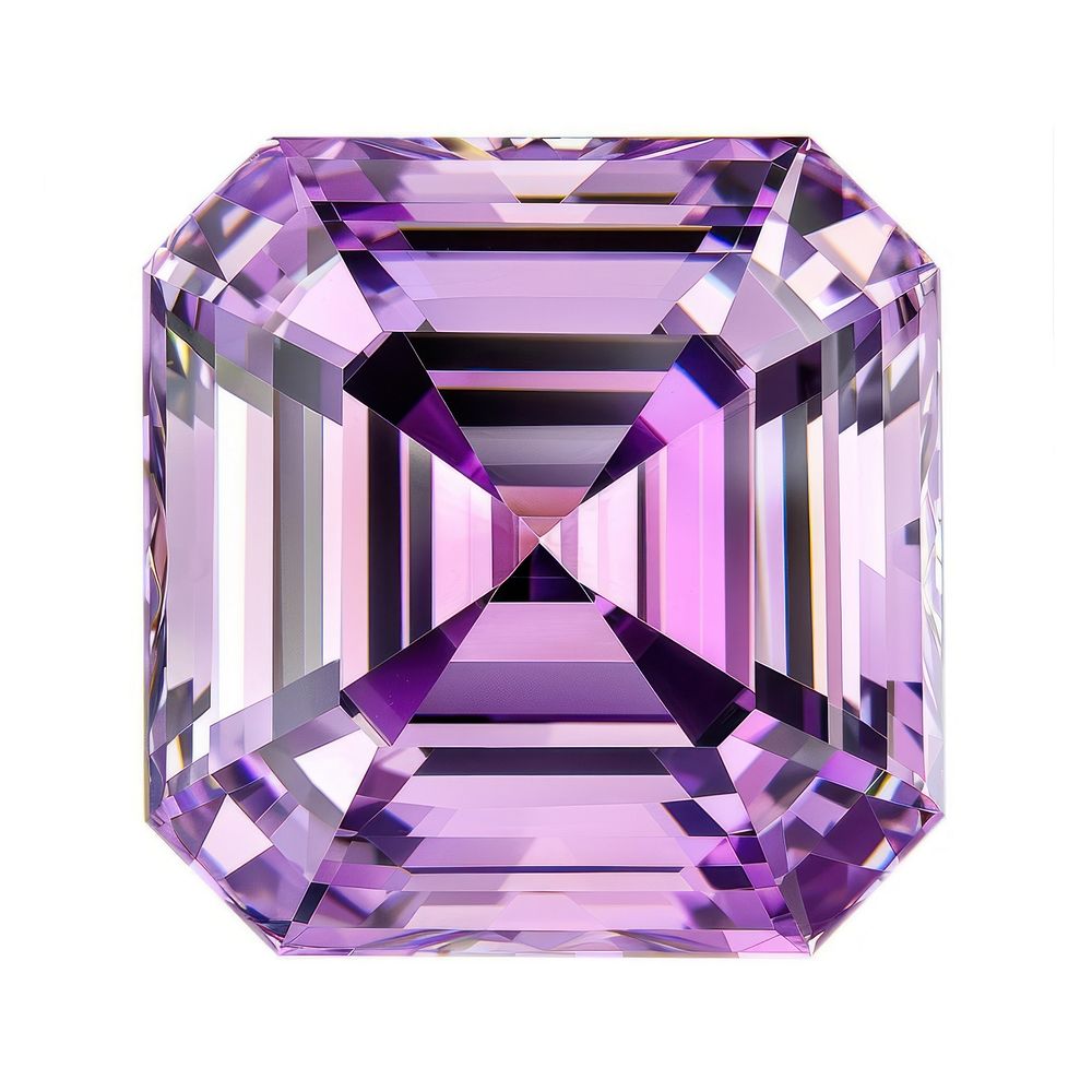 Radiant purple gemstone square cut | Free Photo - rawpixel
