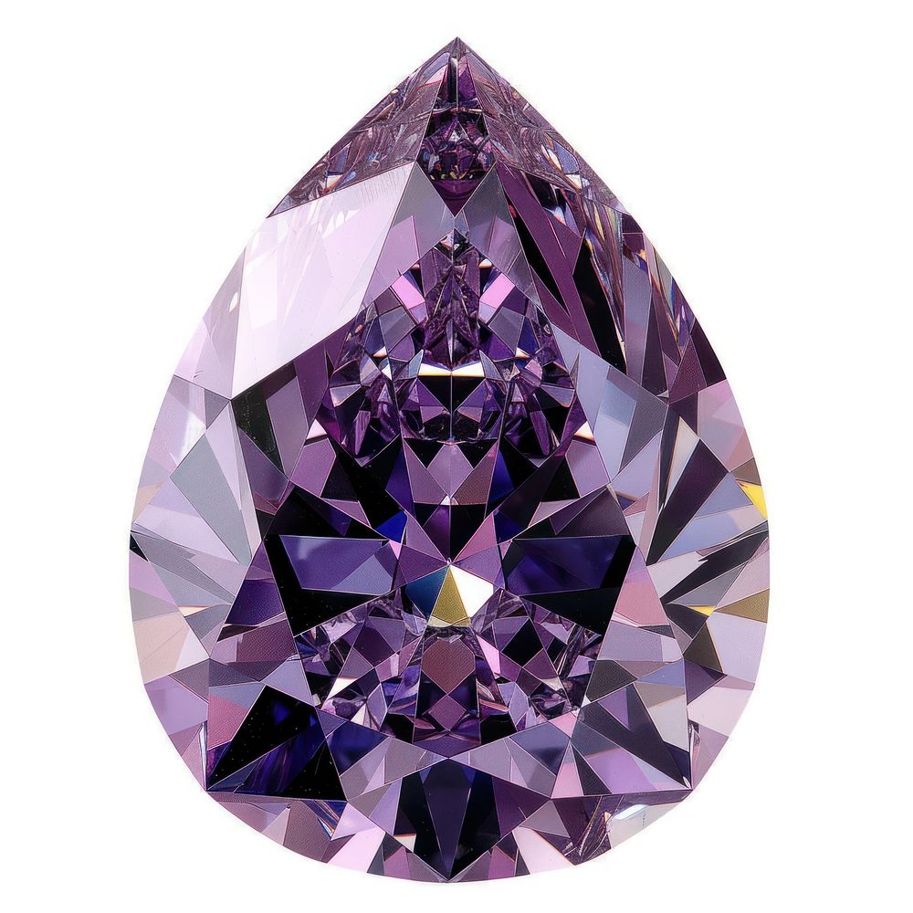 Radiant purple pear-shaped gemstone | Free Photo - rawpixel