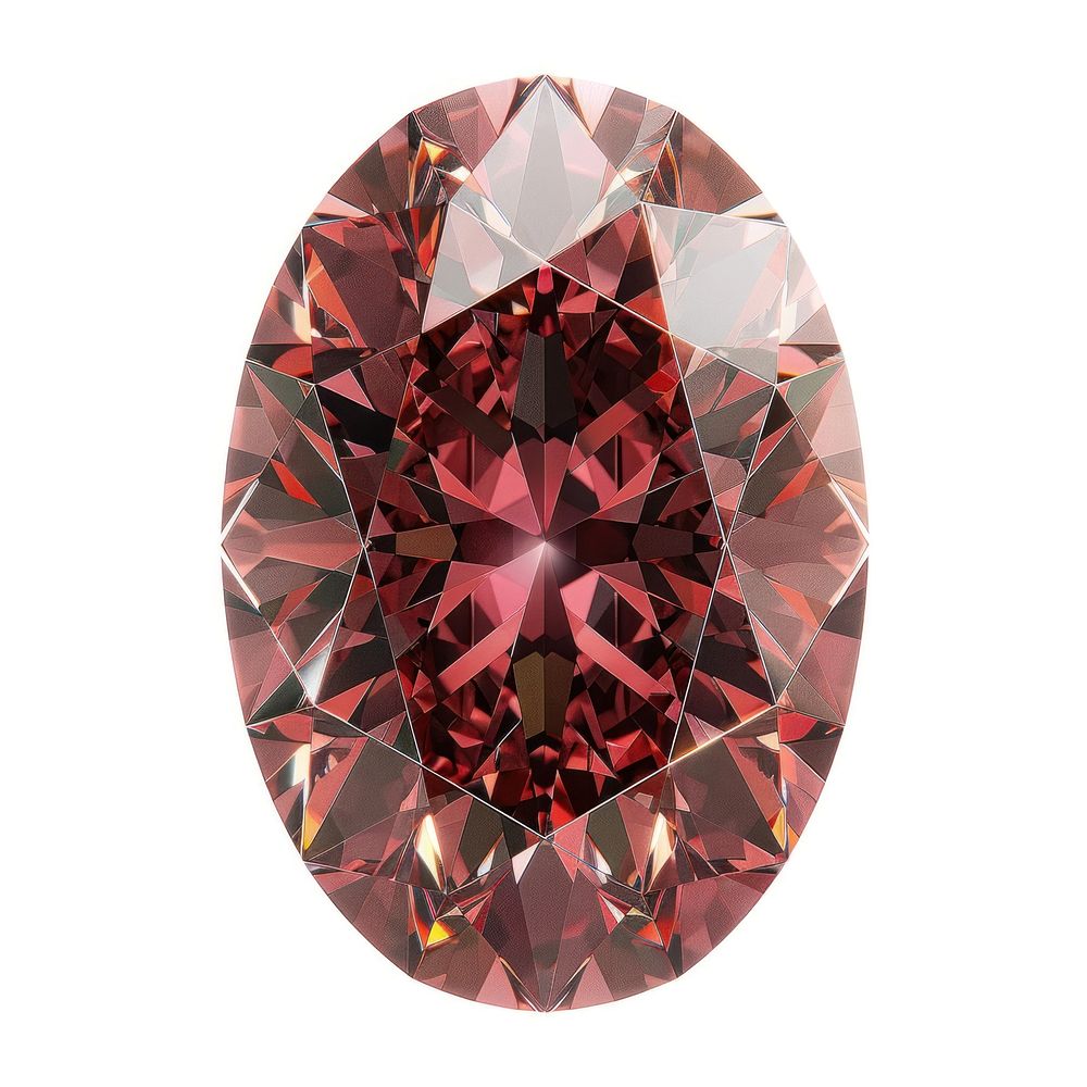 Elegant oval-cut red diamond | Free Photo - rawpixel