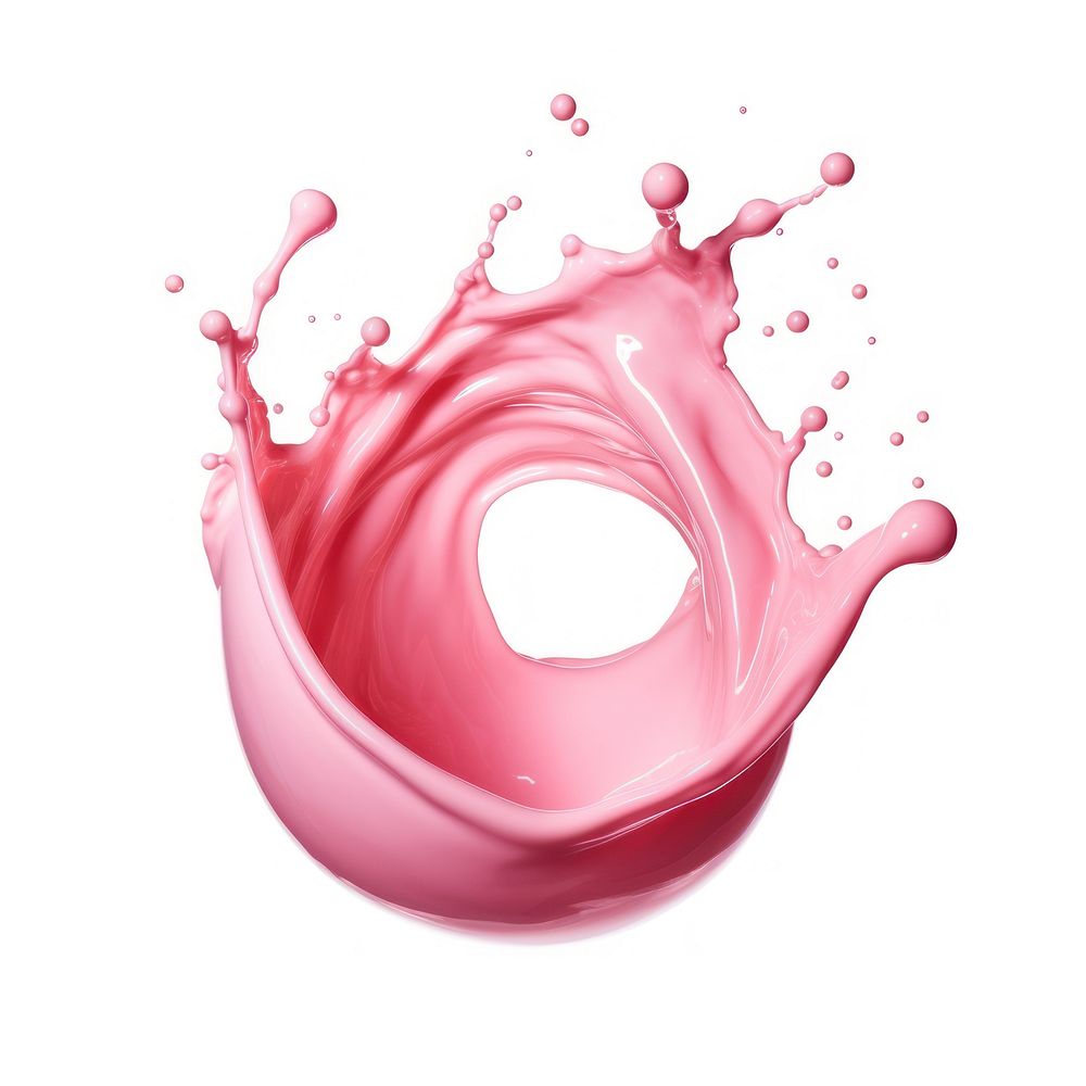 Strawberry milk splash beverage abstract | Free Photo - rawpixel
