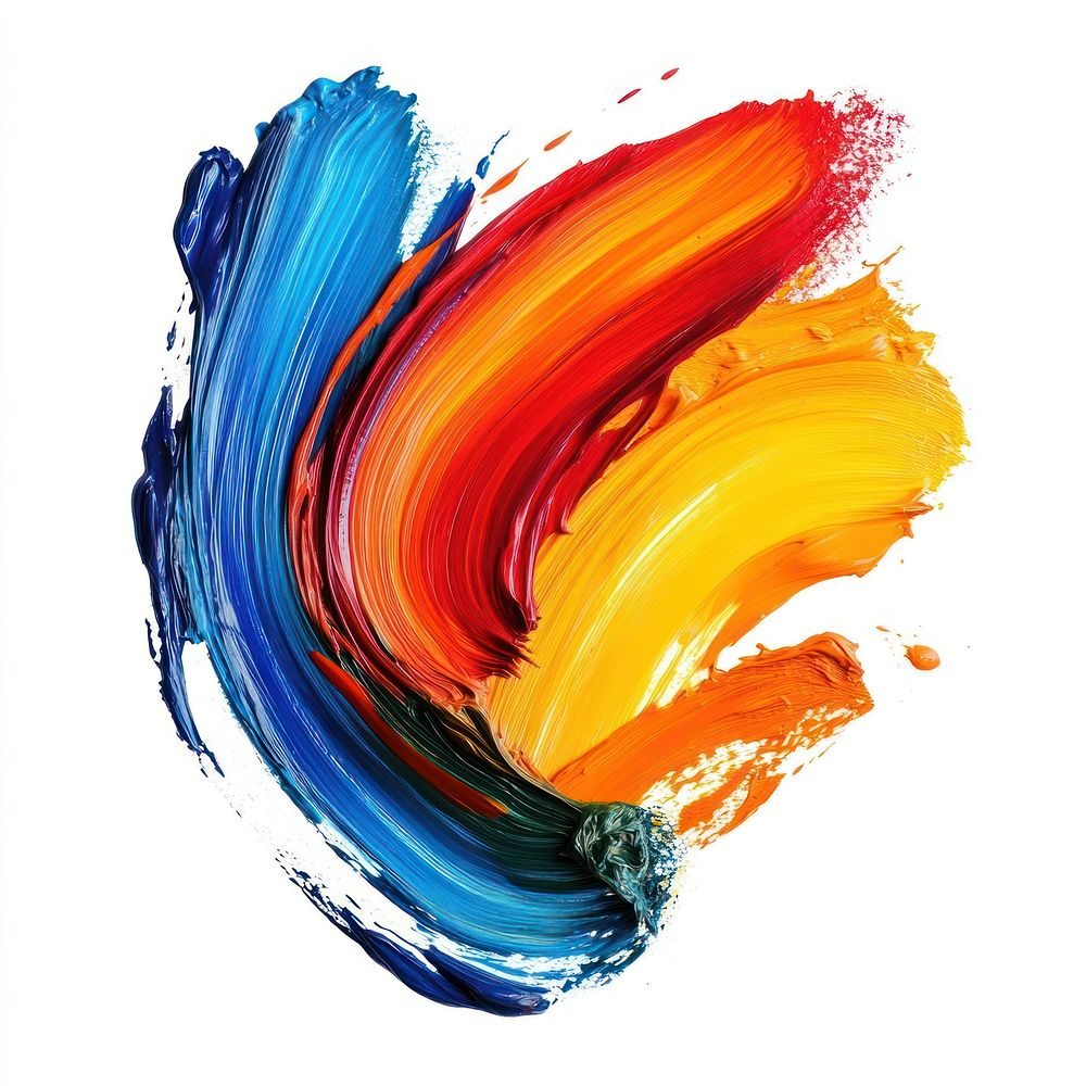 Brush strokes splash painting abstract | Free Photo - rawpixel