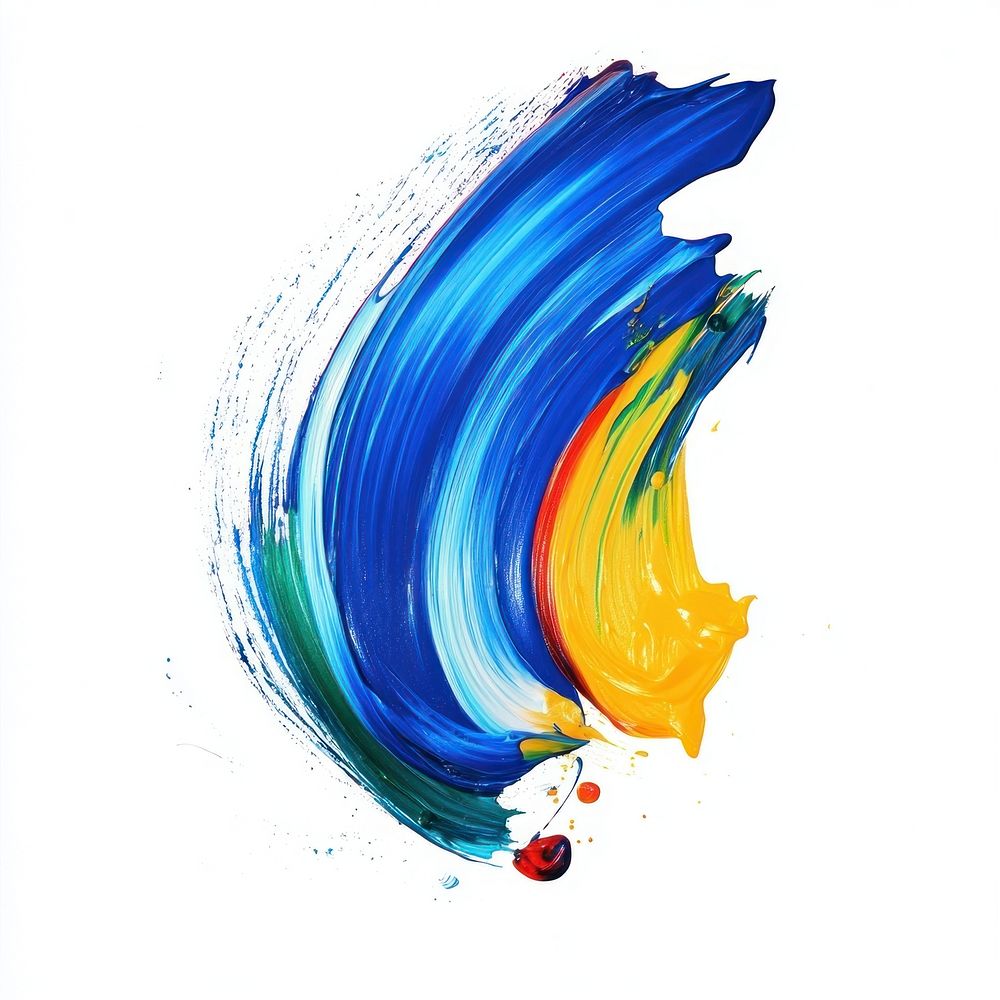 Brush strokes splash painting abstract | Free Photo - rawpixel