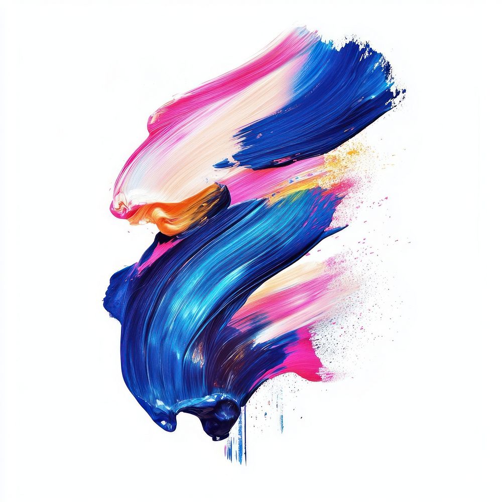Brush strokes splash painting abstract | Free Photo - rawpixel