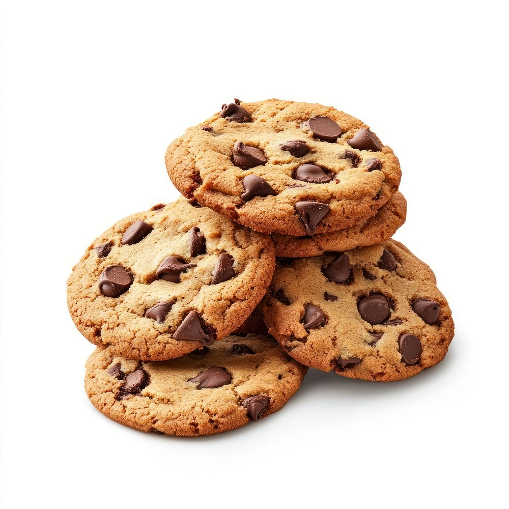 Delicious chocolate chip cookies stack | Free Photo - rawpixel