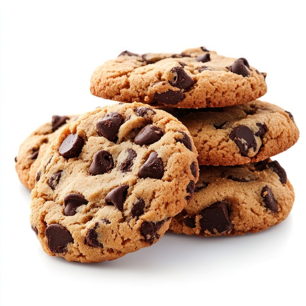 Delicious chocolate chip cookies stack | Premium Photo - rawpixel