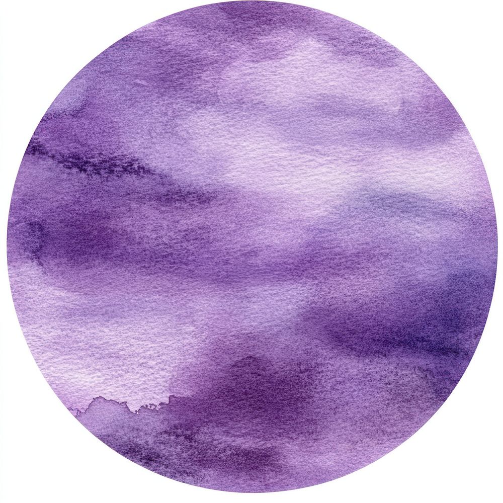 Purple watercolor circle texture art | Free Photo Illustration - rawpixel